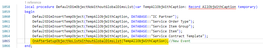 [Event Request] DimensionManagement · Issue #4472 · microsoft/ALAppExtensions · GitHub