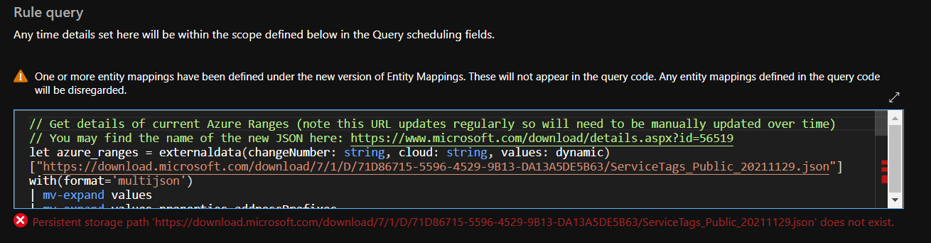 Incorrect detection query · Issue #3901 · Azure/Azure-Sentinel · GitHub