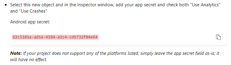 AppSecretDenied Error · Issue #261 · microsoft/appcenter-sdk-unity · GitHub