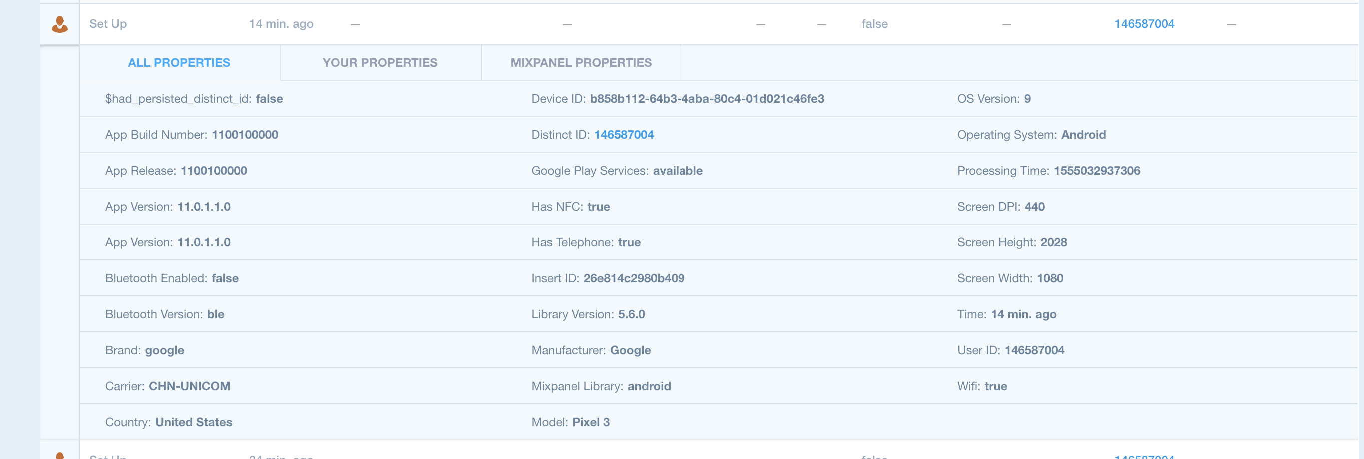 Can Not Filter Out The User · Issue 596 · Mixpanel Mixpanel Android · Github