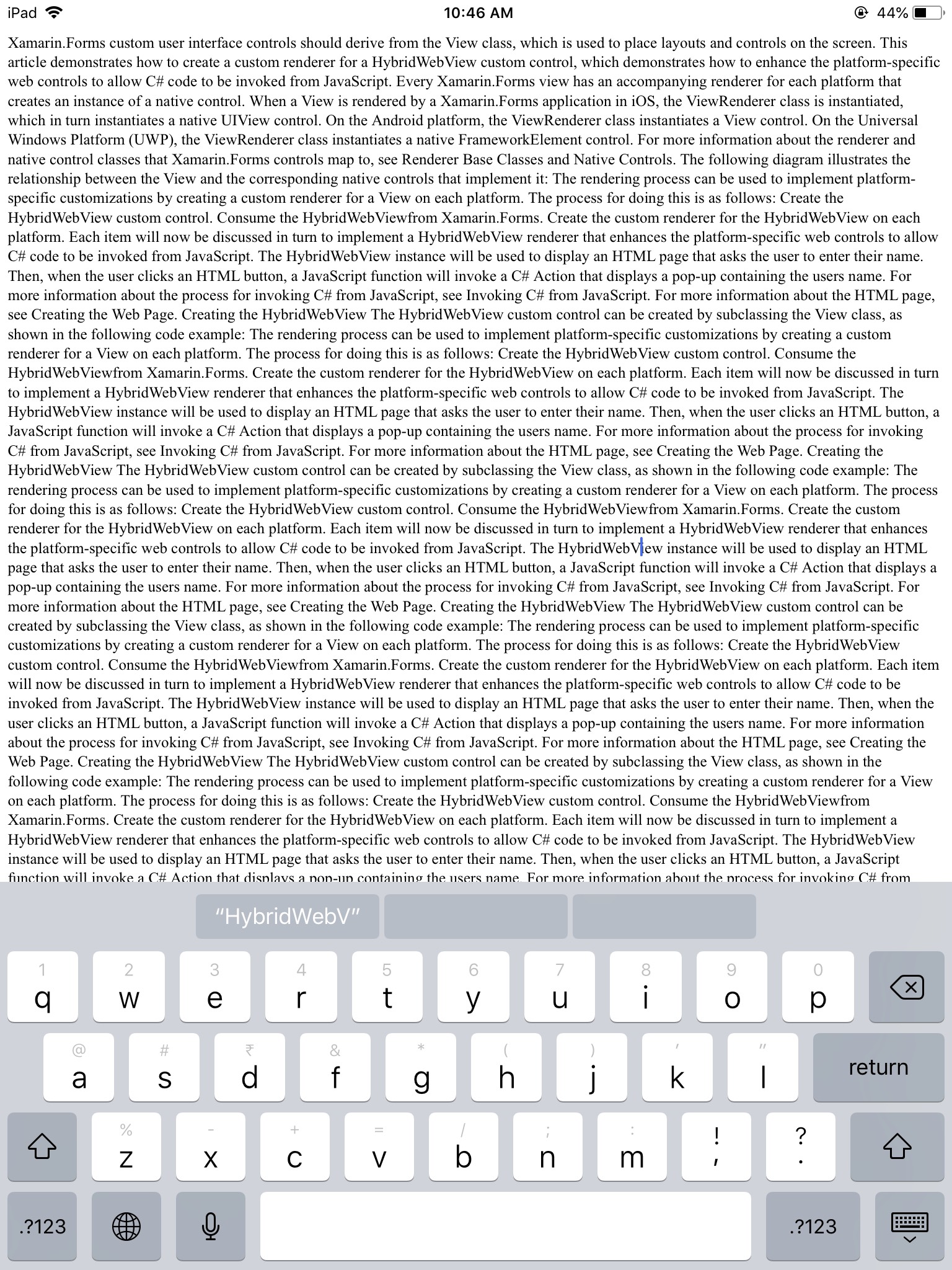 [Bugs] [iOS] WKWebView adds extra space when the cursor is placed in last line · Issue #9510 ...