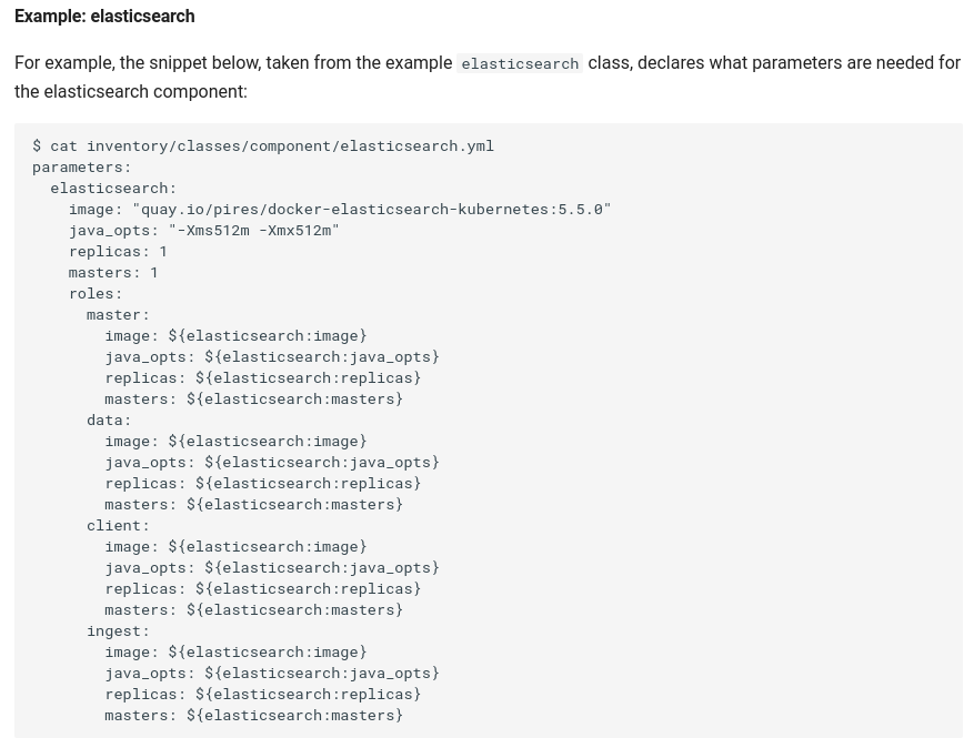 Documentation: code blocks rendered incorrectly · Issue #856 · kapicorp/kapitan · GitHub