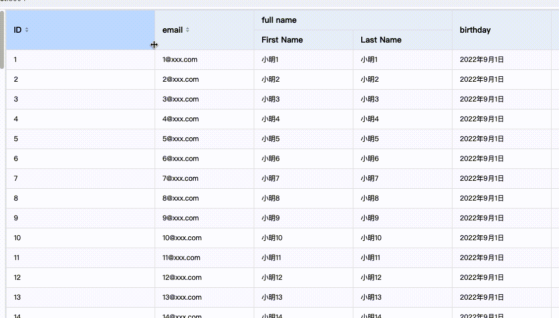 [Bug] when set max Width value for column to resize column width occur error · Issue #241 ...