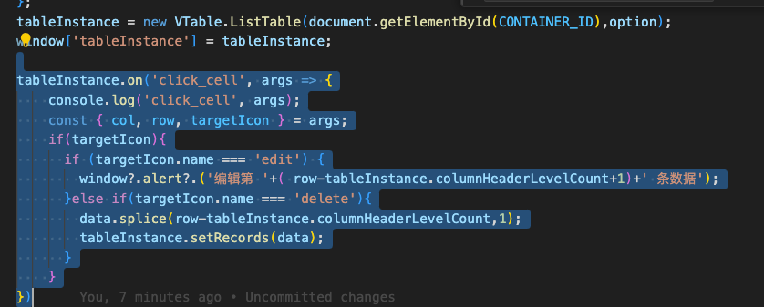 [FAQ] How can I add some buttons into table cell and trigger events when click them? · Issue ...