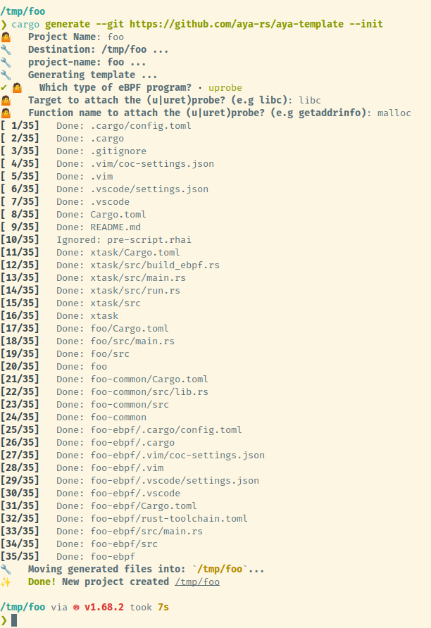 cargo generated projects depends on both git and v0.11 · Issue #568 · aya-rs/aya · GitHub
