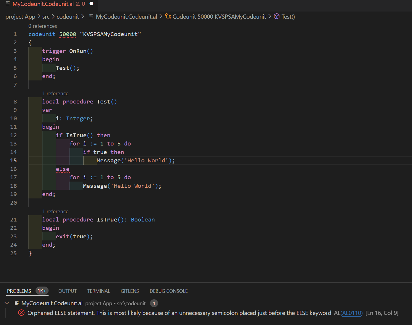 CodeCop Warning AA0005 - false positive · Issue #7023 · microsoft/AL ...