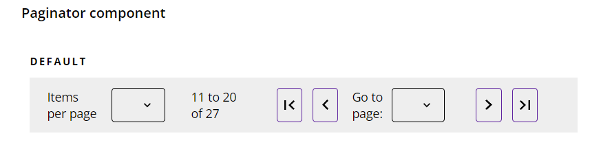 [Paginator] Select components in paginator are not seen well in small screens · Issue #972 · dxc ...