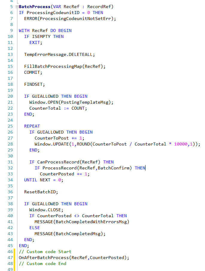 New event in CU 1380 - Batch Processing Mgt. · Issue #2443 · microsoft ...