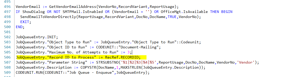 Send email via Job Queue · Issue #237 · microsoft/ALAppExtensions · GitHub