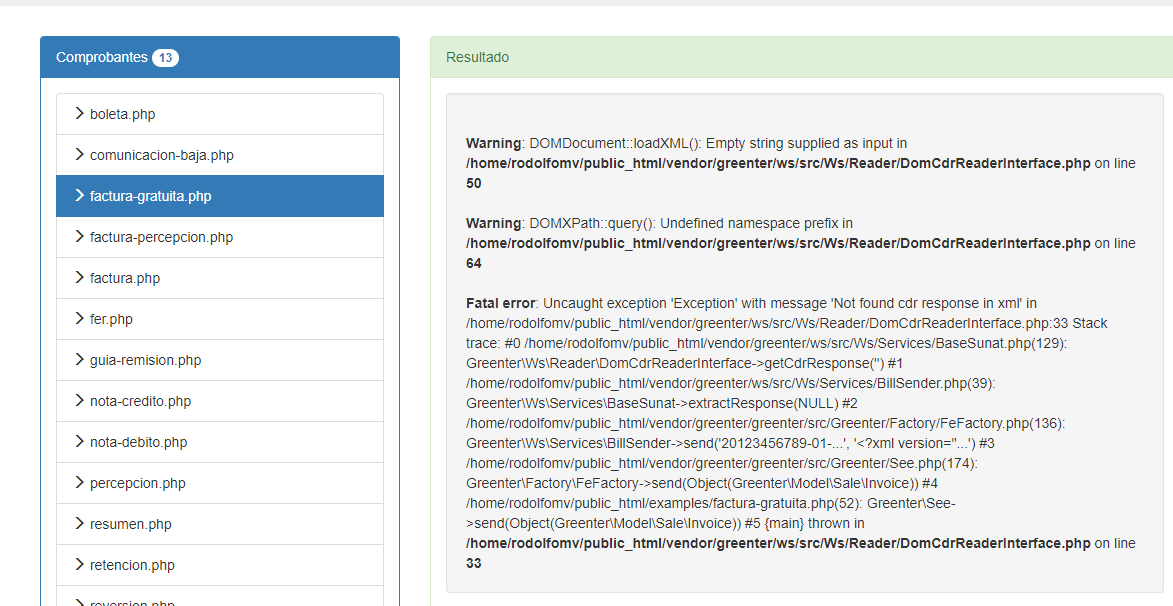 duda · Issue #16 · thegreenter/greenter · GitHub