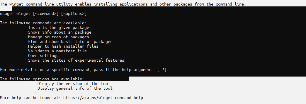 commands not showing with white cmd background · Issue #723 · microsoft ...