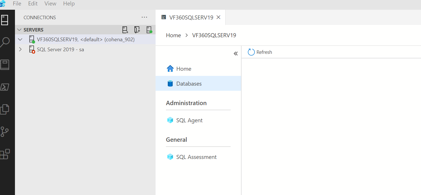 Databases not listed · Issue #13378 · microsoft/azuredatastudio · GitHub