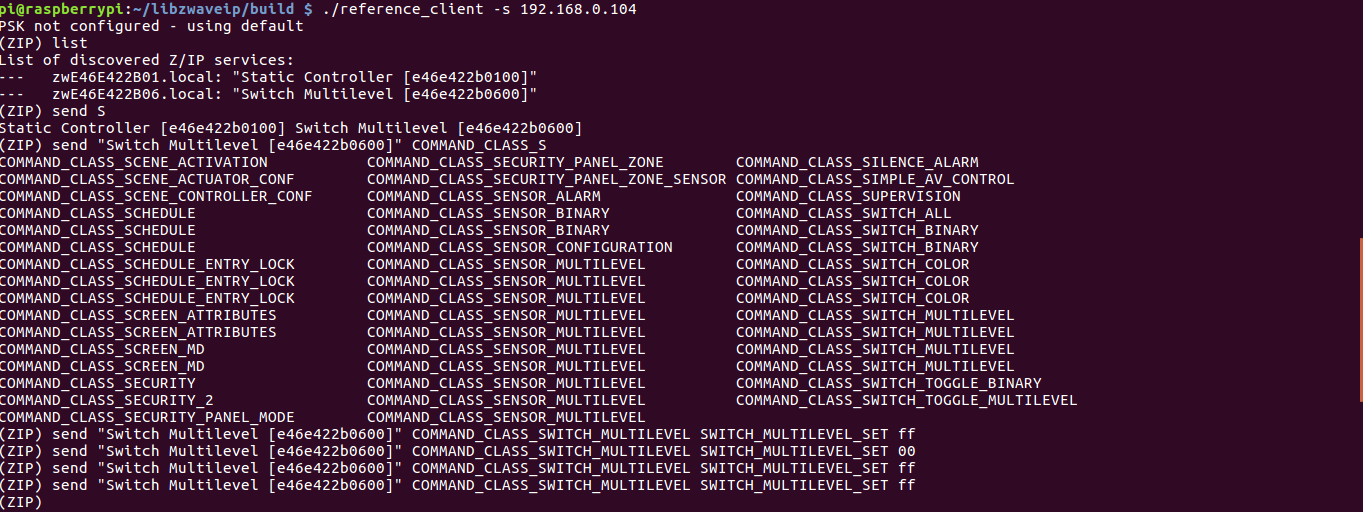 "Error Connecting" ./reference_client - Unable to connect to ZIP Gateway · Issue #13 · matrix-io ...