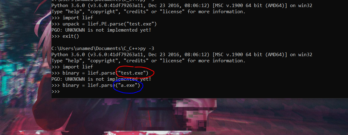 Impossible To Parse A Binary Compiled With Msvc Cl Exe · Issue 594 · Lief Project Lief · Github