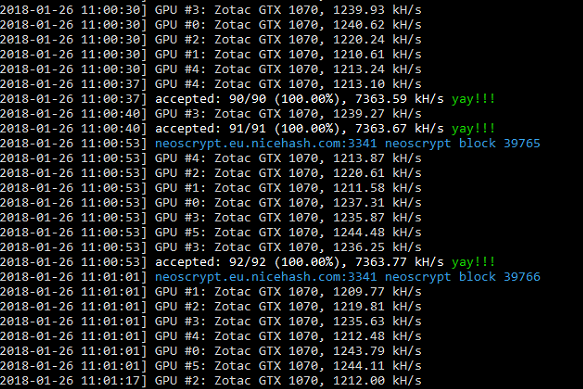 Hashrate drop on 8.19 higher with 8.18 · Issue #179 · KlausT/ccminer · GitHub