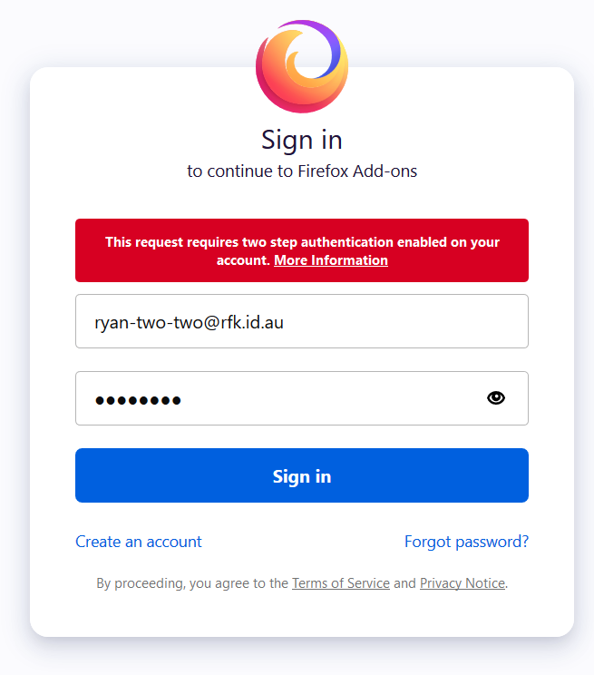 Allow users to set up 2FA/TOTP for RPs that pass acr_values=AAL2 · Issue #589 · mozilla/fxa · GitHub