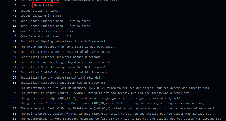 MetaStation Mapping Helper Errors · Issue #66763 · tgstation/tgstation · GitHub