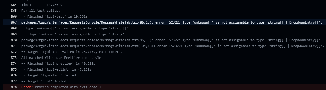 Run Linters Are Failing On Master · Issue #75237 · tgstation/tgstation · GitHub