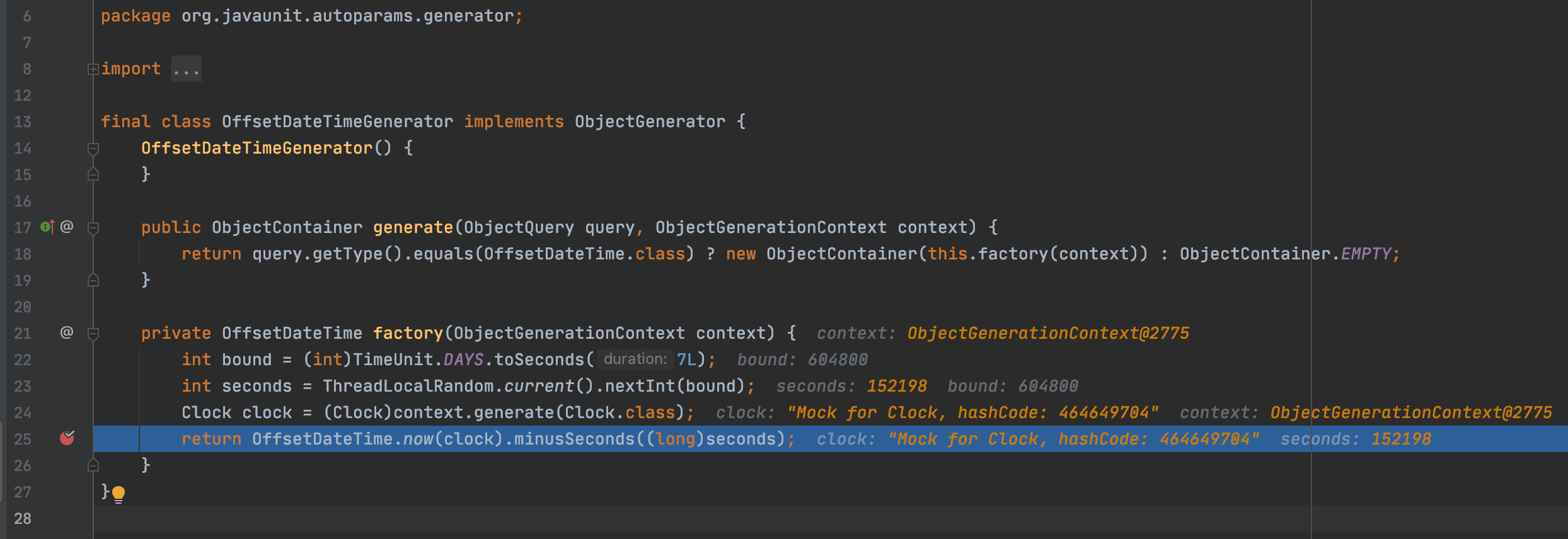 MockitoCustomizer를 등록하면 OffsetDateTime 타입 데이터를 생성하지 못하는 문제 · Issue #281 · AutoParams/AutoParams ...