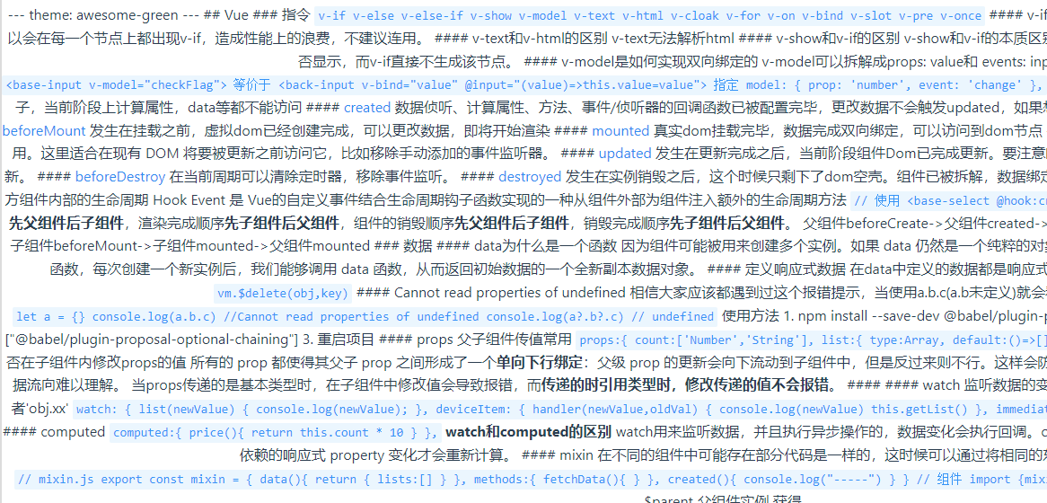 vue3渲染时格式问题 · Issue #943 · pandao/editor.md · GitHub