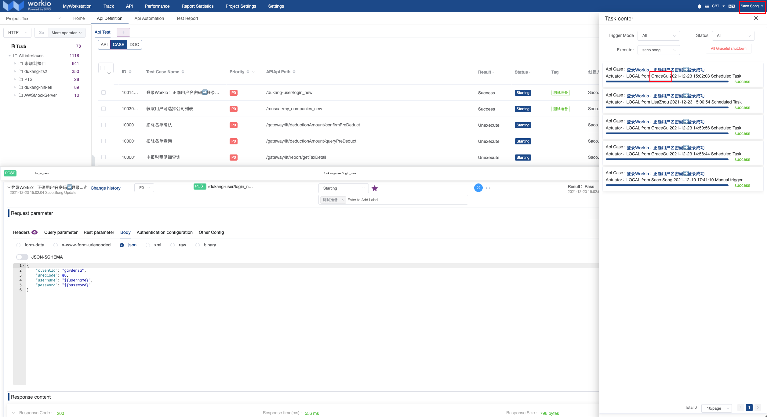 [BUG]API Case执行人错误 · Issue #8774 · metersphere/metersphere · GitHub