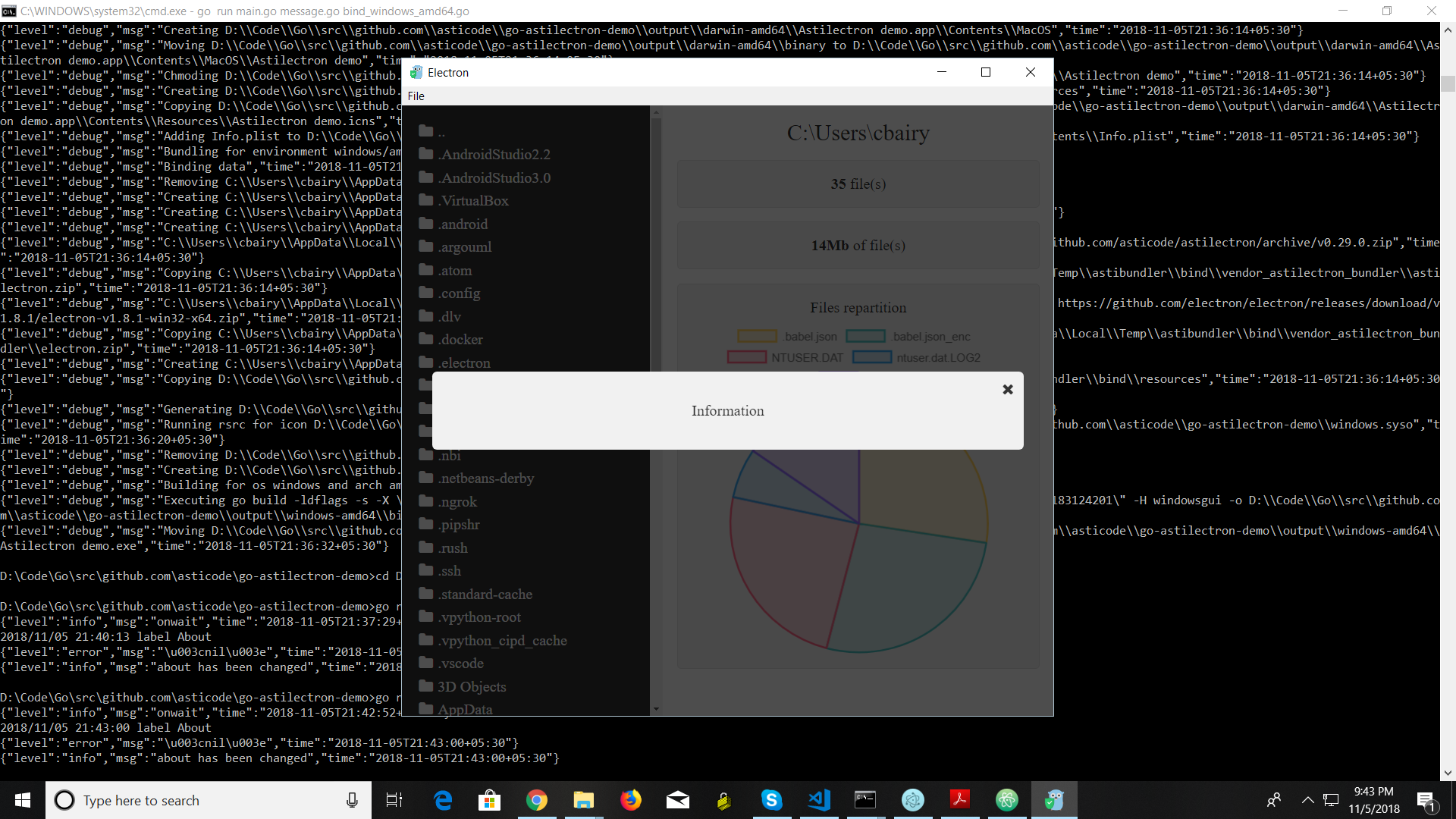 Change label of menus dynamically · Issue #149 · asticode/go-astilectron · GitHub