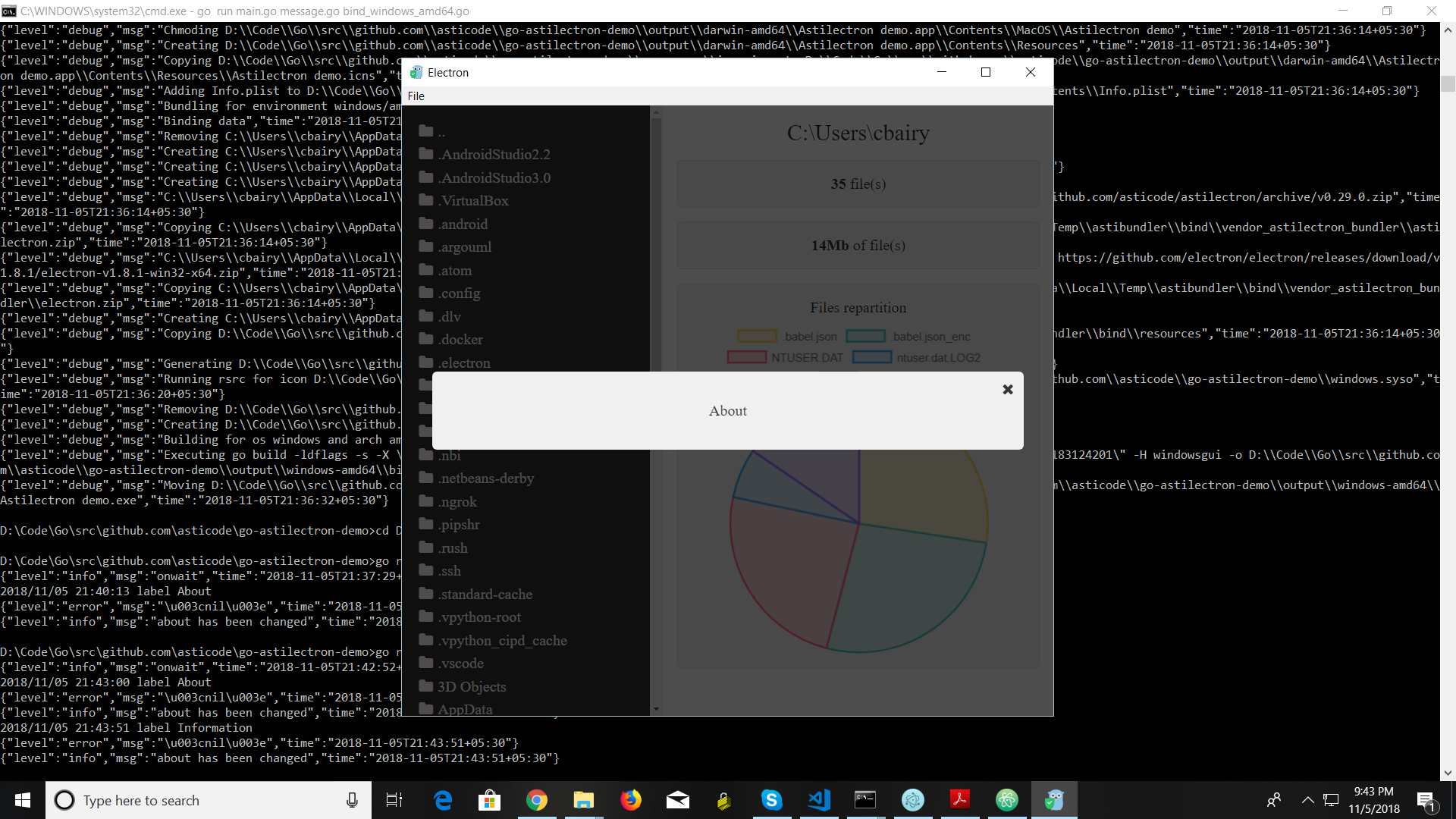 Change label of menus dynamically · Issue #149 · asticode/go-astilectron · GitHub