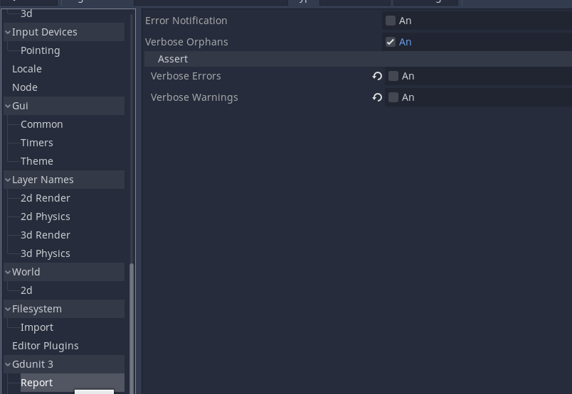 GD-62: Add Option to Disable Orphan Checks · Issue #62 · MikeSchulze/gdUnit3 · GitHub