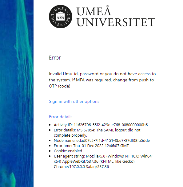 Logout problems · Issue #170 · humlab-speech/visible-speech-deployment ...