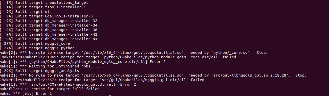 Error build on linux · Issue #80 · nextgis/nextgisqgis · GitHub