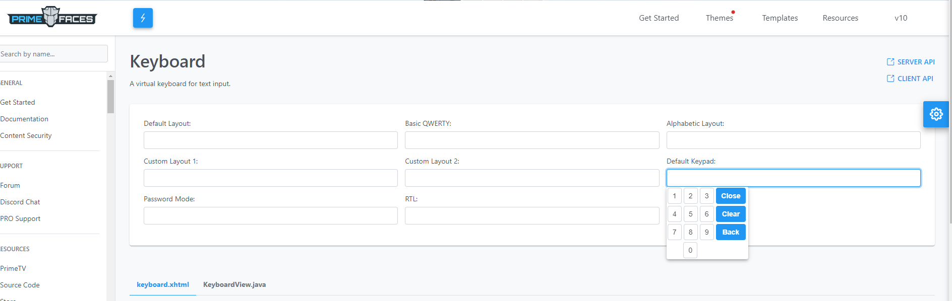 Could you please add keyboard feature · Issue #10645 · primefaces/primeng · GitHub