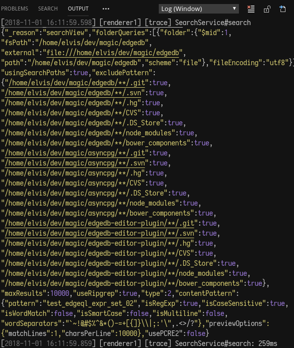 Search improperly matches files inside .git · Issue #62409 · microsoft/vscode · GitHub