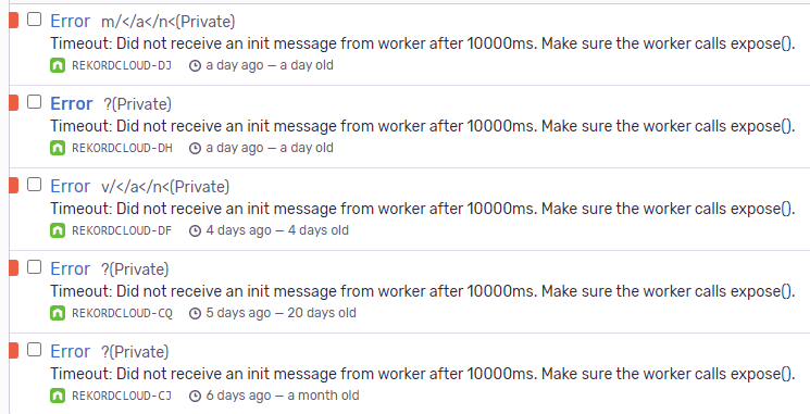 Datacloneerror Failed To Execute Postmessage On Window Errorevent Object Could Not Be