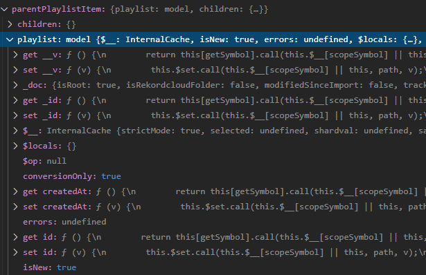 Debugging experience with getters and setters · Issue #369 · typegoose/typegoose · GitHub