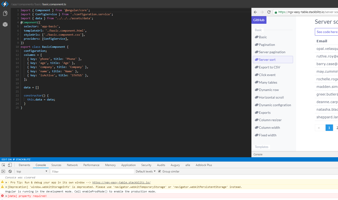 [data] property required! -- (in console) · Issue #131 · ssuperczynski/ngx-easy-table · GitHub