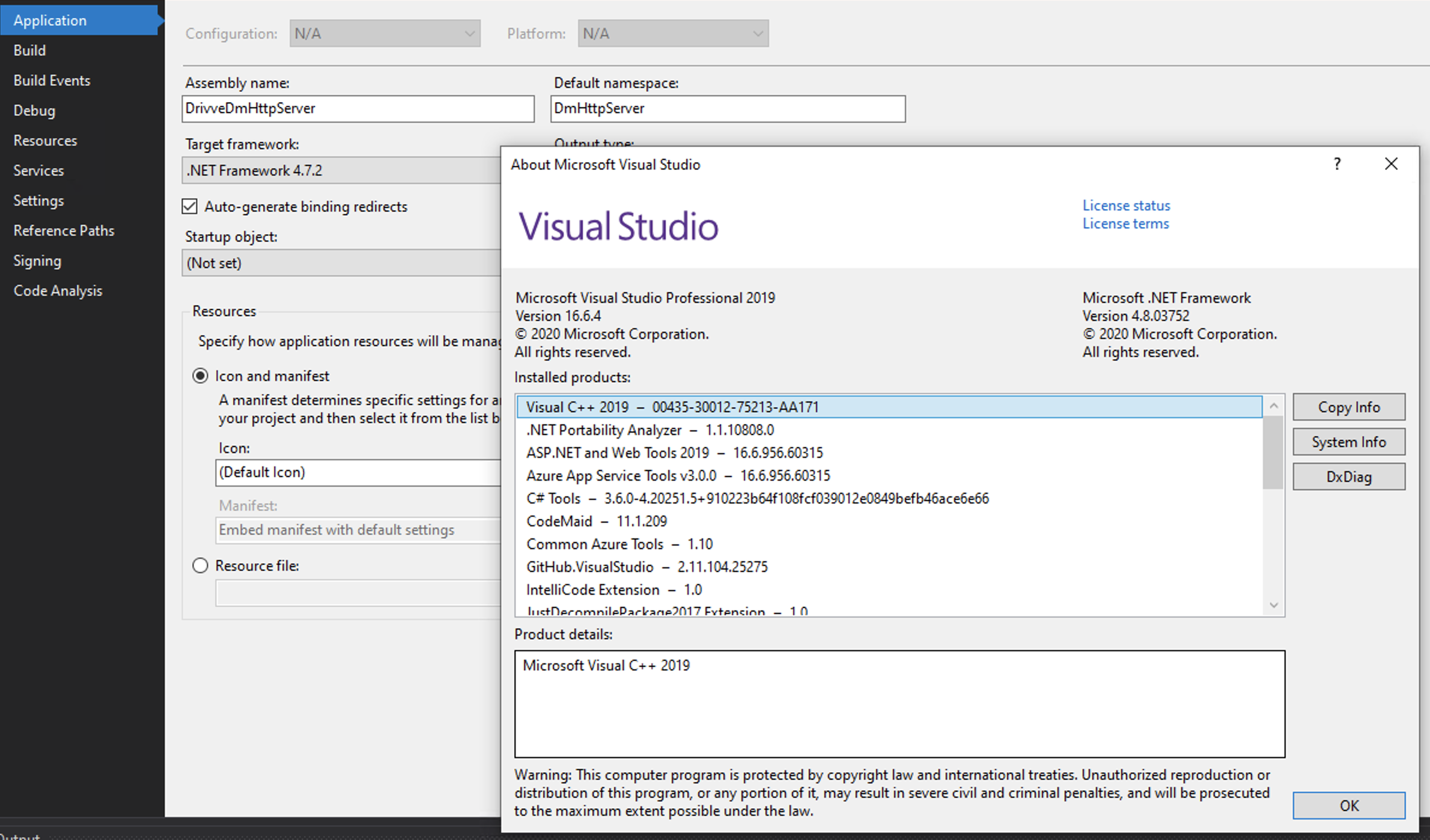 Contradicting information in Online documentation and Visual Studio ...