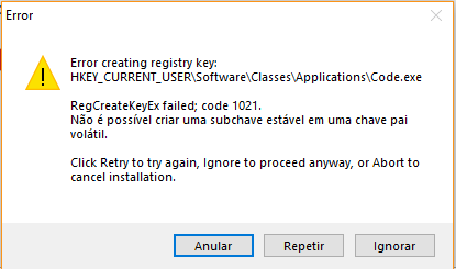 Install Error · Issue #63647 · microsoft/vscode · GitHub