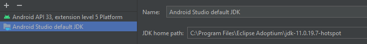 Tool uses bundled JDK from Android Studio, contrary to Android Studio config · Issue #121501 ...