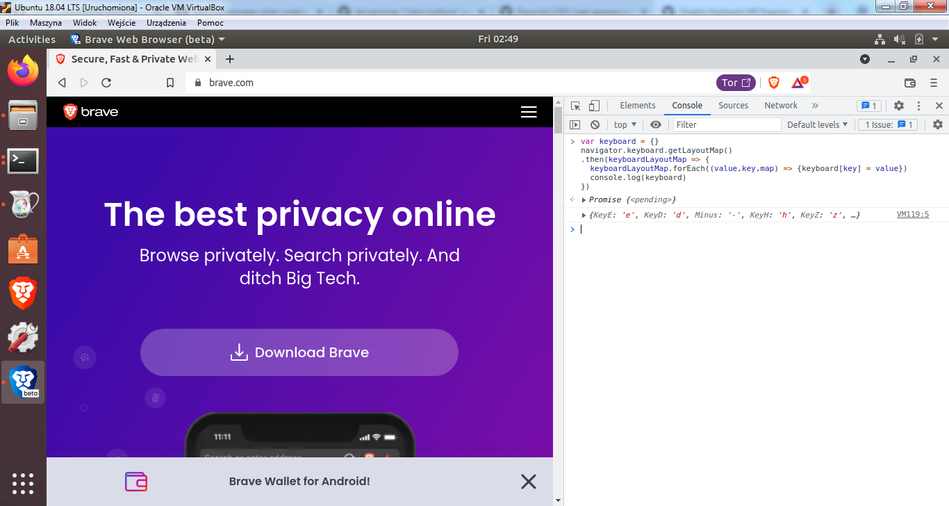 Disable Keyboard API fingerprinting · Issue #3964 · brave/brave-browser ...