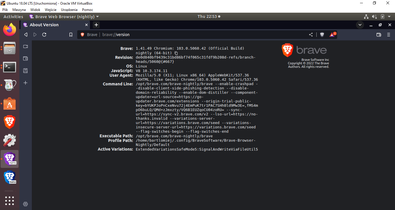 Upgrade from C102 -> C103 on Linux via 1.41.x - Nightly (Checking C103) · Issue #23375 · brave ...