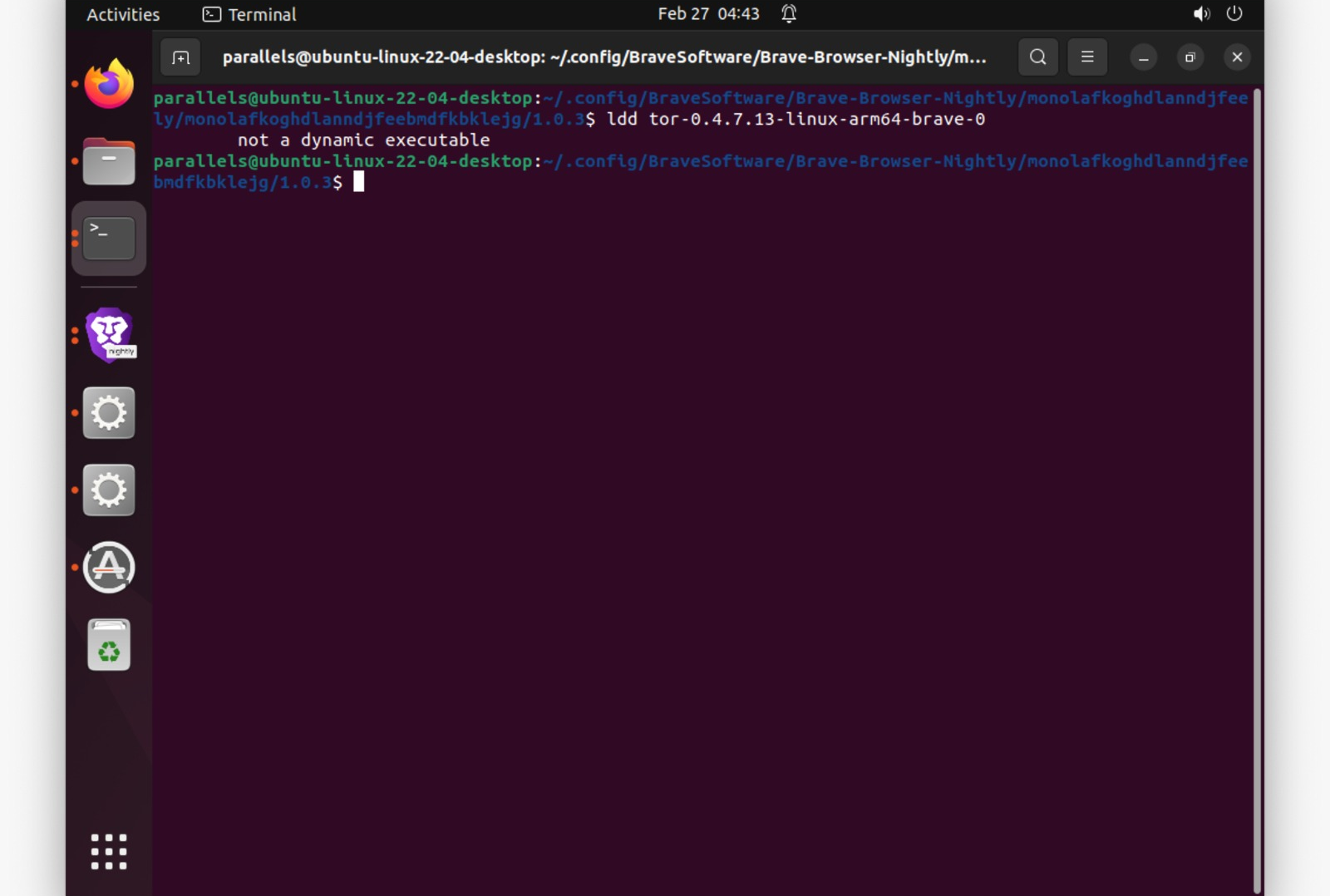 Manual test run on Linux arm64 for Tor 0.4.7.13 - Release #2 · Issue ...