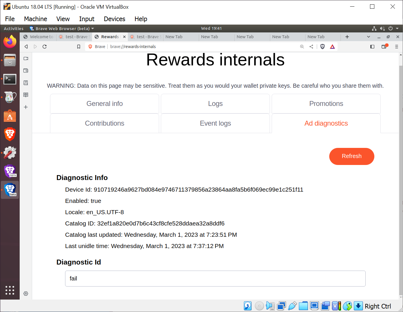 Allow users to send an optional diagnostic id in payloads to help debug features · Issue #25649 ...