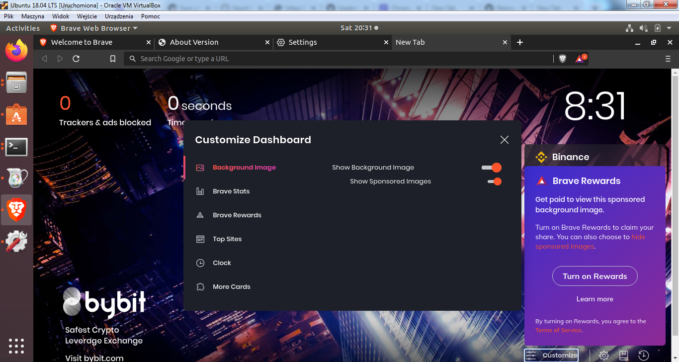 [Desktop] Remove "Show" from NTP Settings tab labels · Issue #10591 · brave/brave-browser · GitHub