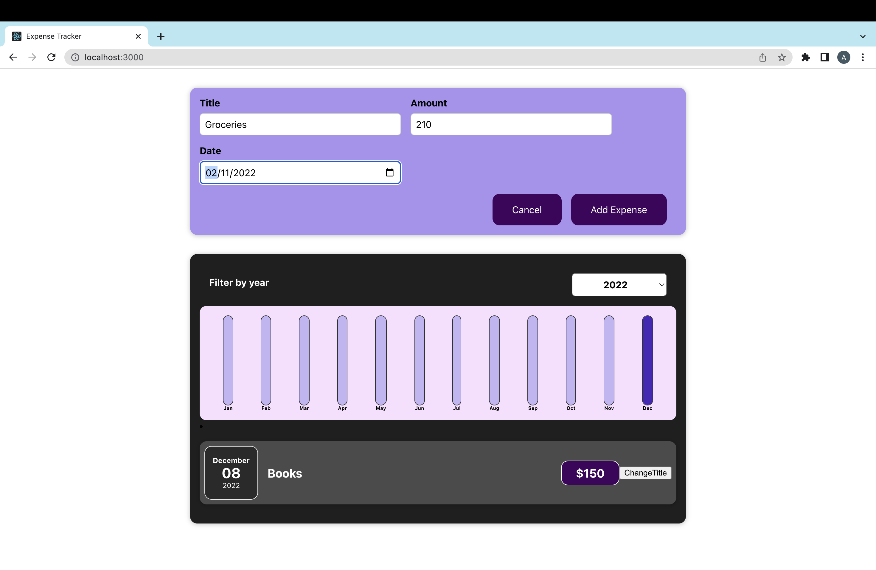GitHub - Anish51199/ExpenseTracker