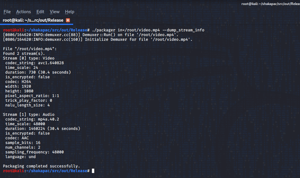 Packaging fails if input content contains SampleGroupDescriptionBox with 0 entries · Issue #812 ...