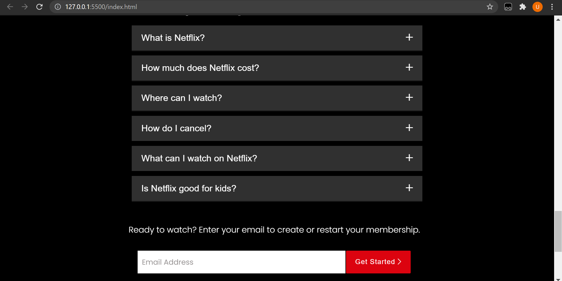 GitHub - uttarabahad/NetflixClone