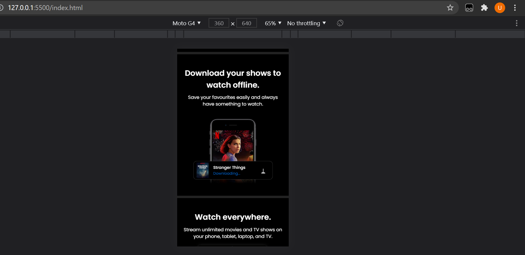 GitHub - uttarabahad/NetflixClone