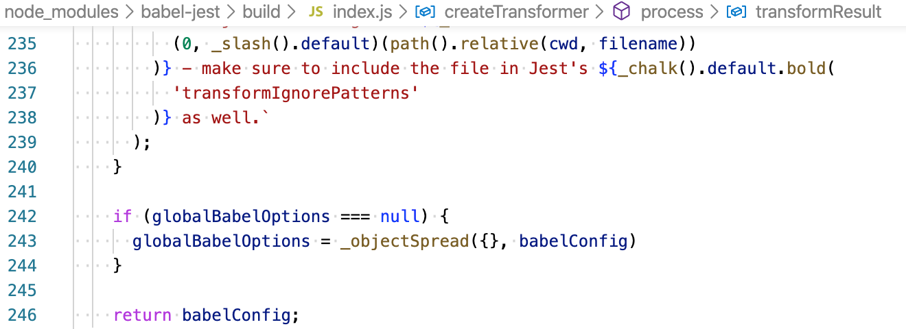 Babel Jest Doesnt Transform My Component File · Issue 9816 · Jestjs 3641