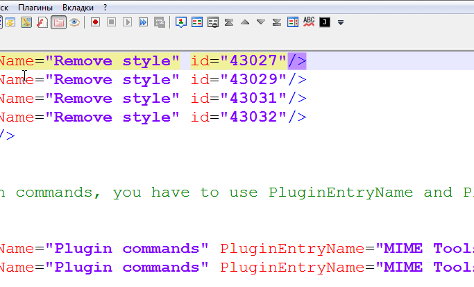 There is no item in the context menu of Notepad++ Base64 Encode\Base64 Decode\Copy Text with ...