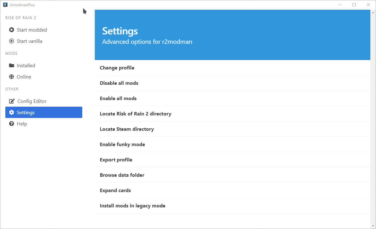 r2modmanPlus does not launch the game · Issue #92 · ebkr/r2modmanPlus · GitHub